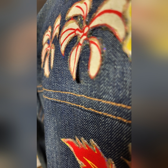 Wrangler | Jackets & Coats | Vintage Womans Wrangler Flower Power Long ...